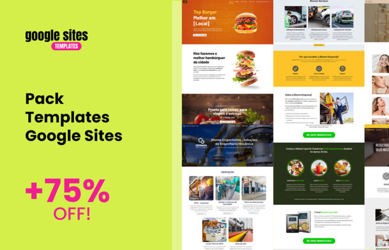 Modelos Google Sites: Crie um Site Profissional em Minutos